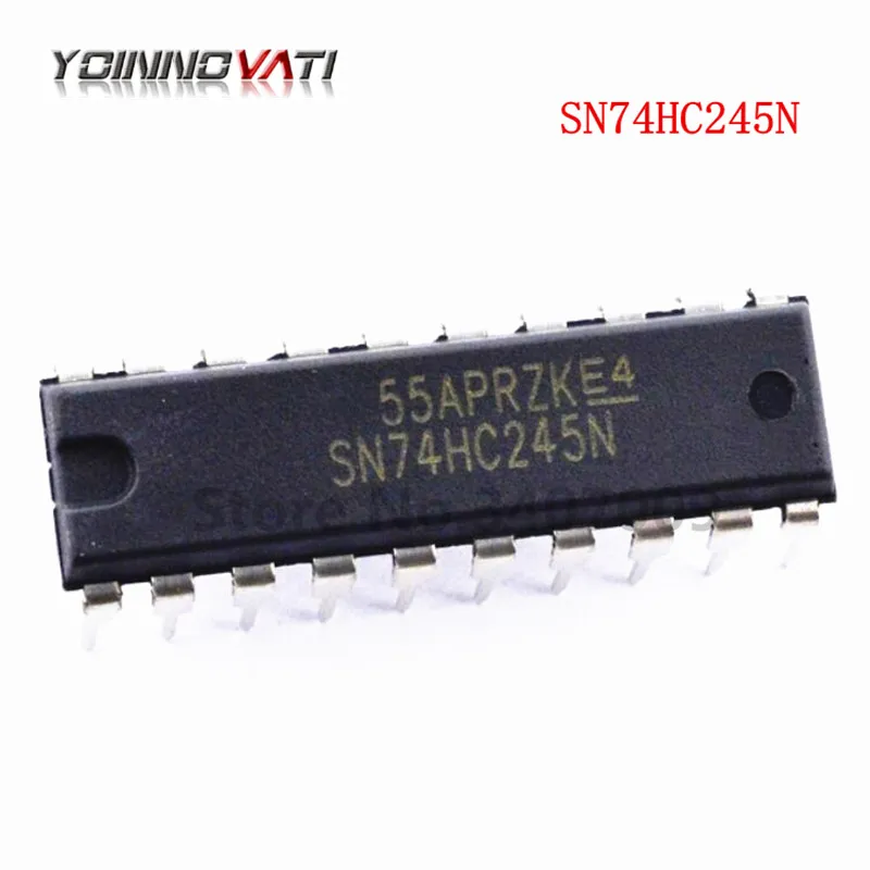 10pcs Sn74hc245n Dip20 Sn74hc245 74hc245n 74hc245 Bus Transceiver Tri ...