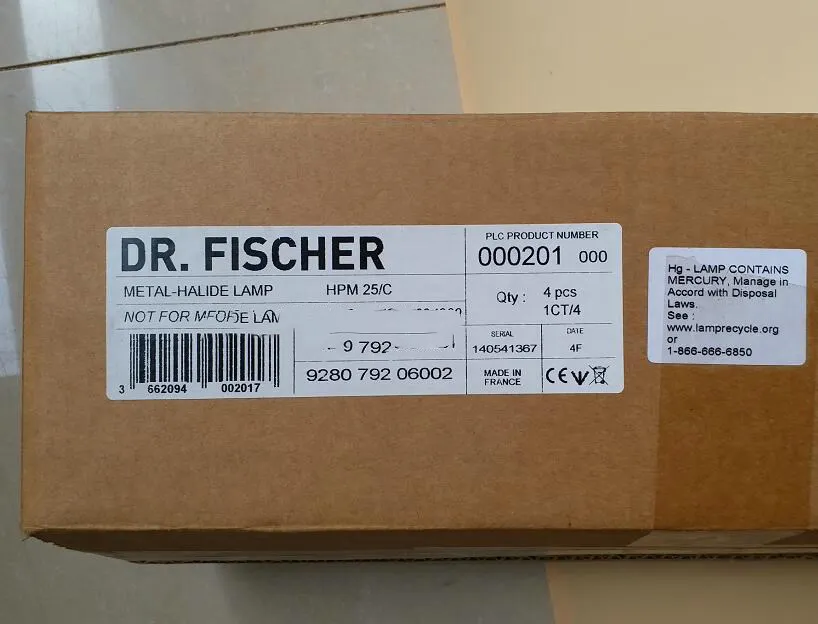 HPM15 240V 800W 2KW 4KW 경화 접착제 UV 램프, 닥터 피셔 HPM 15 복사 조명 메탈 할라이드 램프 ...