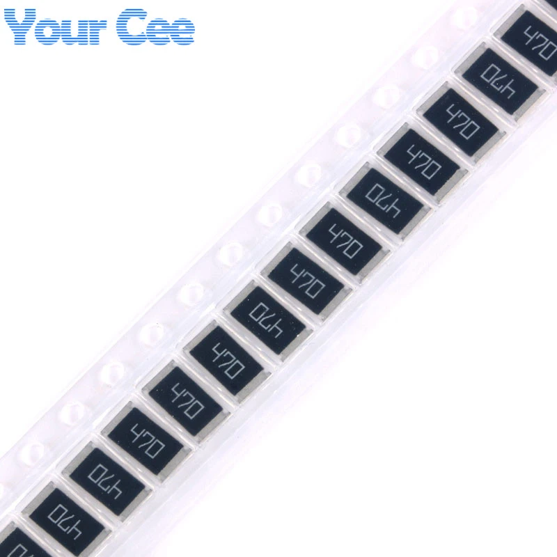 50 pcs 2512 ชิป SMD Resistor 47 ohm 47R 470 1 W 5% ส่วนประกอบแบบ ...