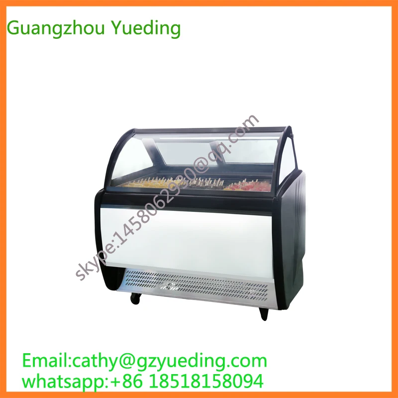 Commercial Ice Cream Display Case / Ice Cream Popsicle Display / Ice ...
