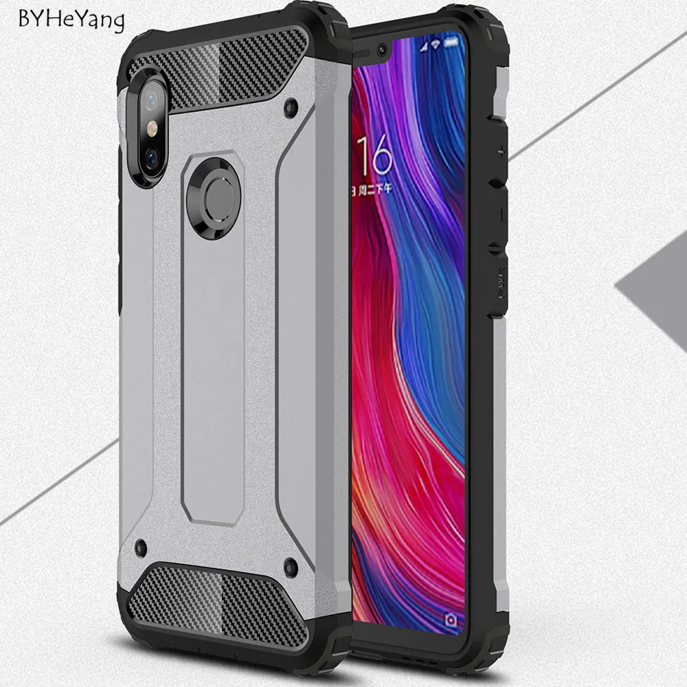 For Xiaomi Redmi Note 6 Pro Case Redmi Note6 Pro Hybrid Tough ...