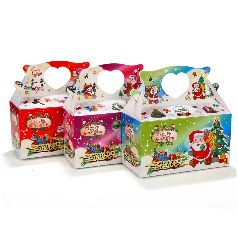 Christmas-Eve-apple-fruit-box-two-apples-box-three-colors-randomly ...