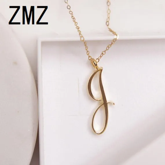 Pendant letter j store