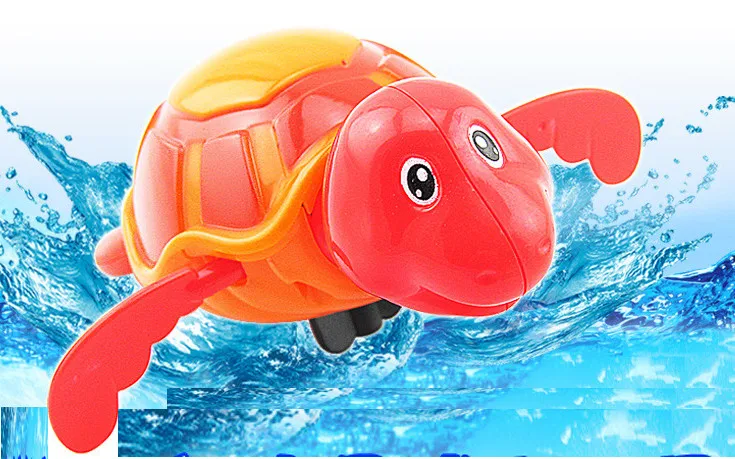 2017 Swimming Tortoise Bath toy for infants Children Educational Summer ...