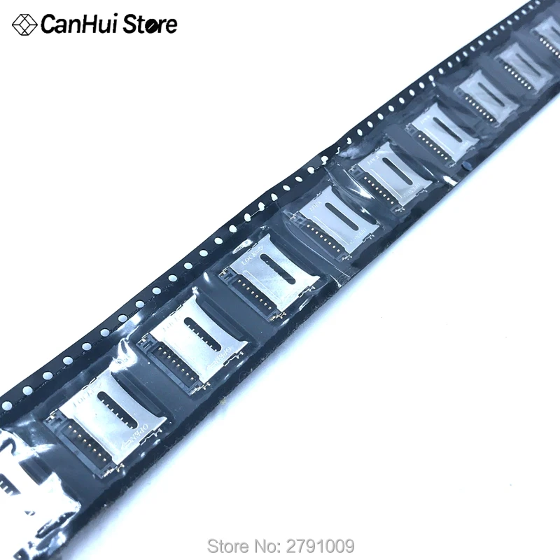 10pcs Connector Small Card 8pin Micro SD Card Seat TF Flip Seat Memory ...