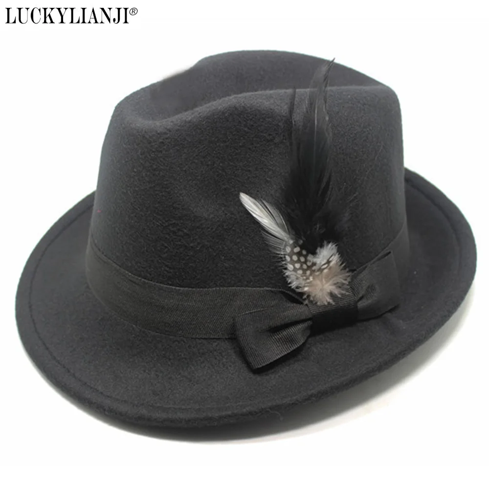 LUCKYLIANJI Sombrero Retro de Cachemira para hombre y mujer, banda de ...