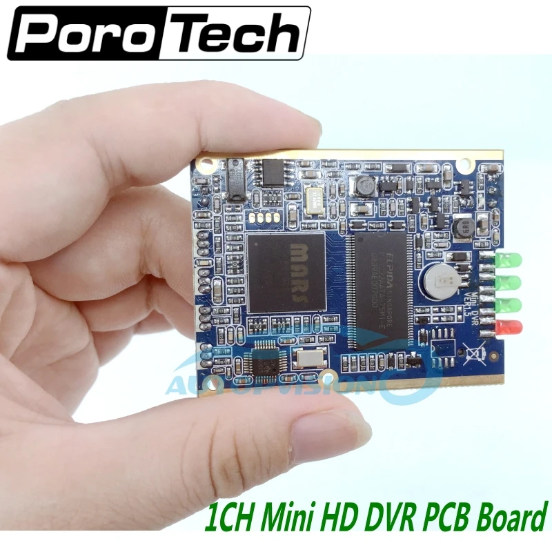 1CH mini dvr module HD XBOX DVR PCB Board up to D1 30fps support 32GB ...