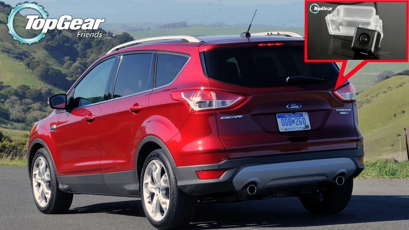 Câmera de carro para ford escape 2011 ~ 2015, câmera de visão traseira ...