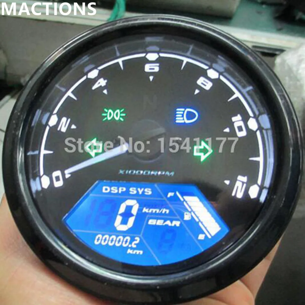 Speedometer Digital Universal Motor at Richard Babb blog