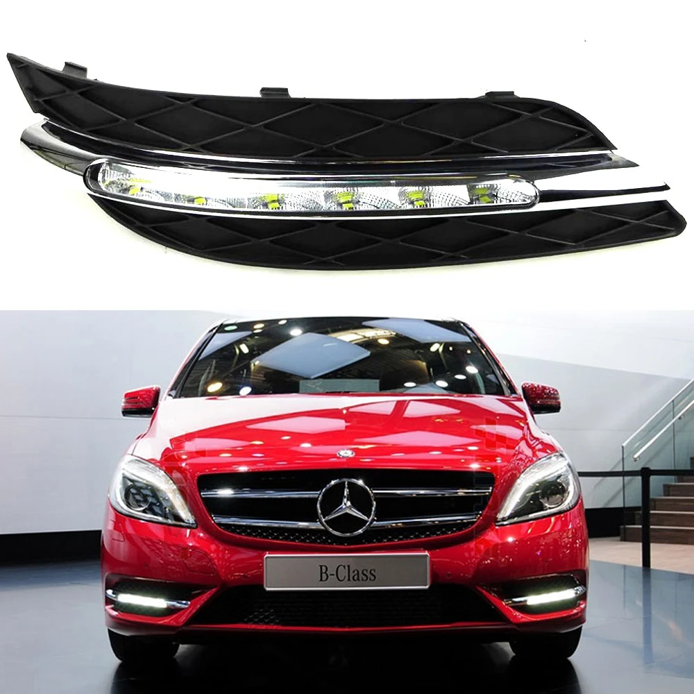 12v Car Drl Kit For Mercedes-benz W245 B150 B170 B180 2008-2010 Led ...