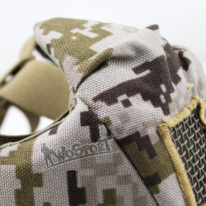 WoSporT Airsoft Tactical Face Masks Big Vision Paintball Gear ...