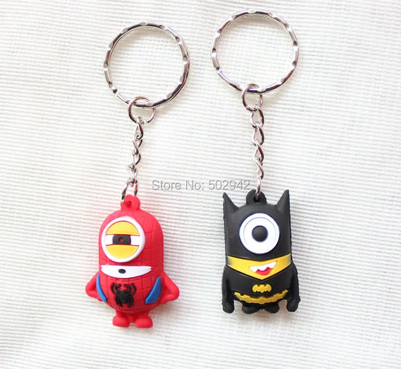 Keychain despicable me tim the minion|chain key ring|ring tones cell ...