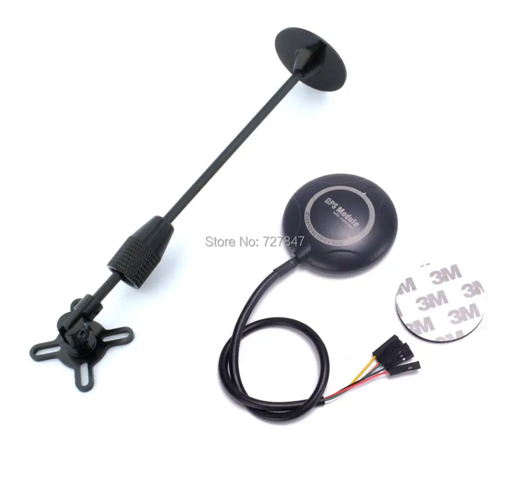 M8N 8N High Precision GPS Built in Compass w/ Stand Holder for F4 ...