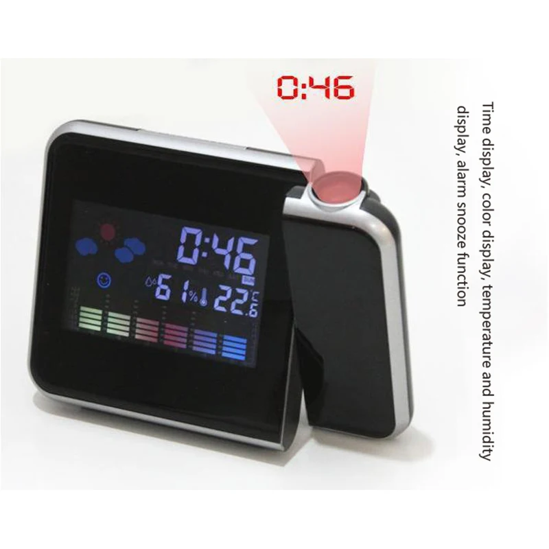 Weather forecast projection clock color weather forecast temperature ...