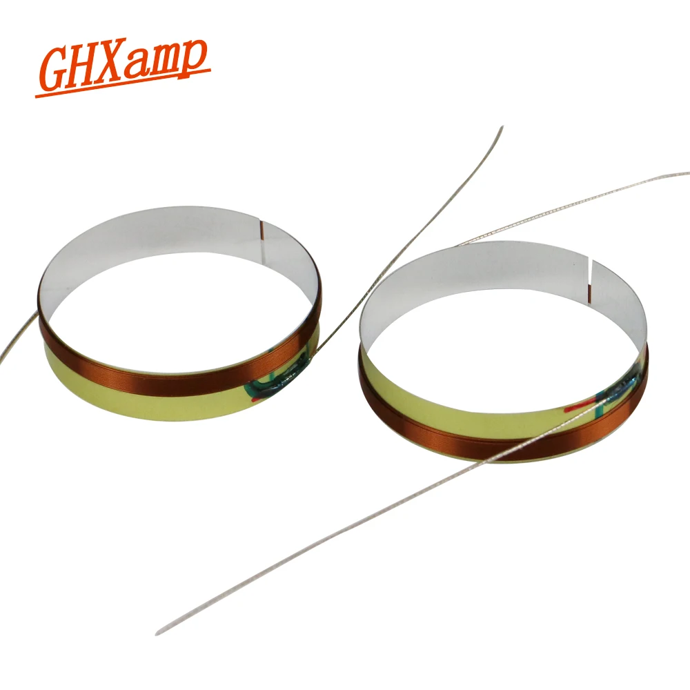 GHXAMP 25.4MM Tweeter Voice Coil Without Film Aluminum Single Voice ...