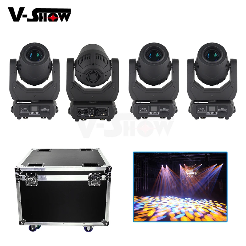 New Arrival 4pcs With Case 150W Beam Moving Head Light Led Dmx Dj Disco ...