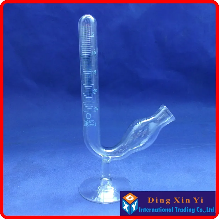 25ml Fermentation Tube With Graduated,on Glass Foot - Laboratory Bottle ...
