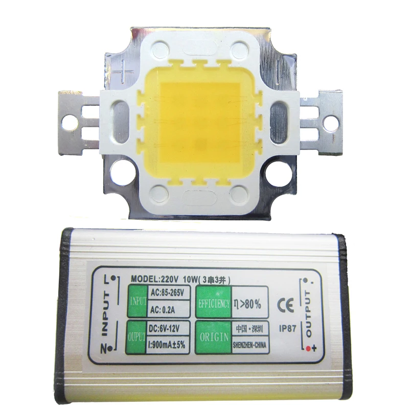 High-Lumen-10W-45mil-White-Full-Spectrum-380-780nm-LED-Bead-Light ...
