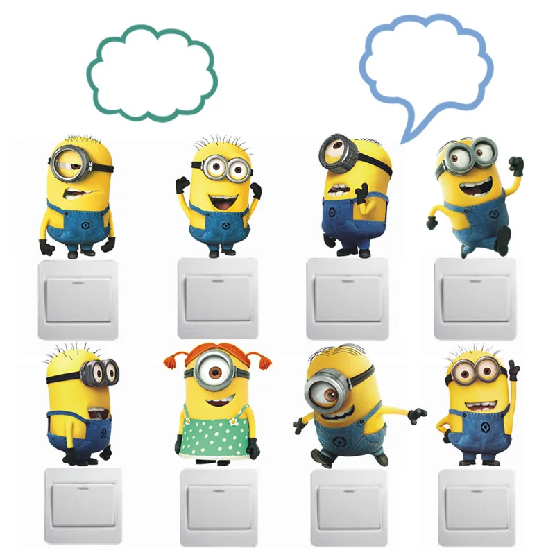 Despicable Me Nail Art Stickers