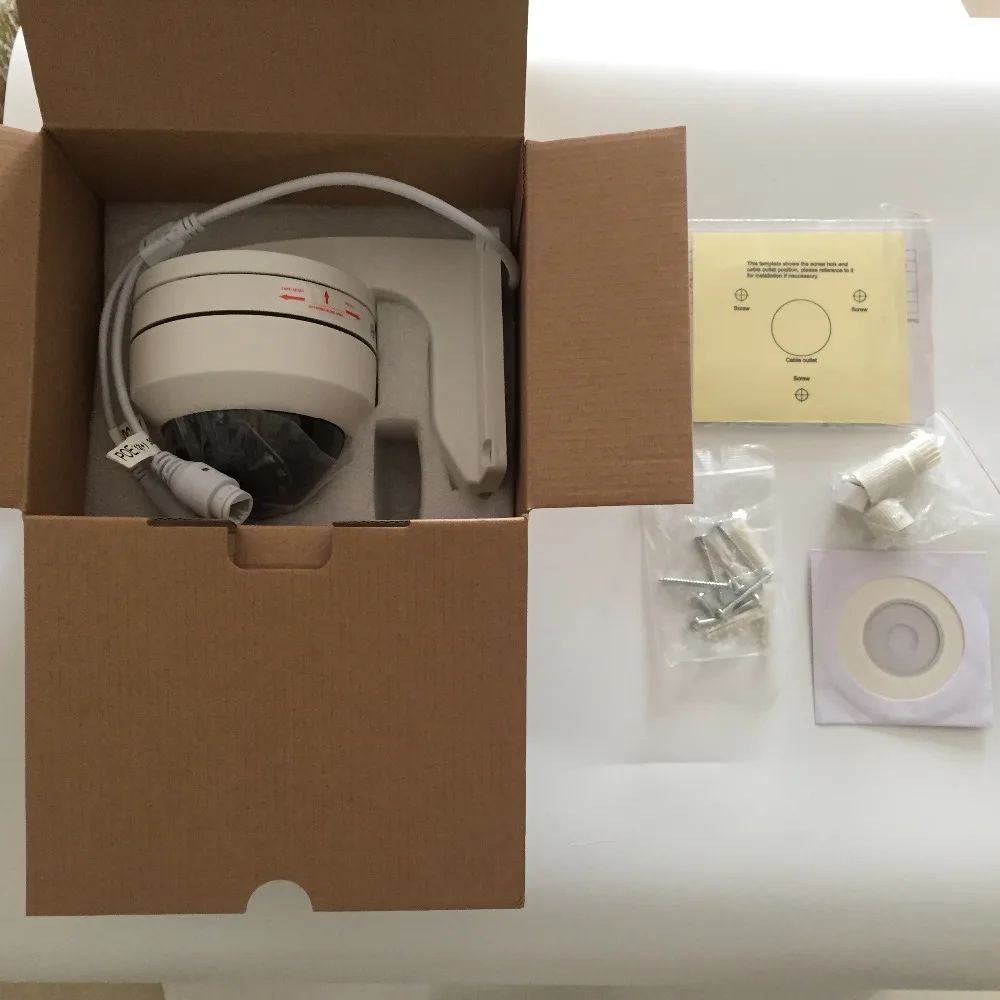 CCTV Outdoor Security 5MP MINI Dome PTZ Camera 4X ZOOM POE IP Camera ...
