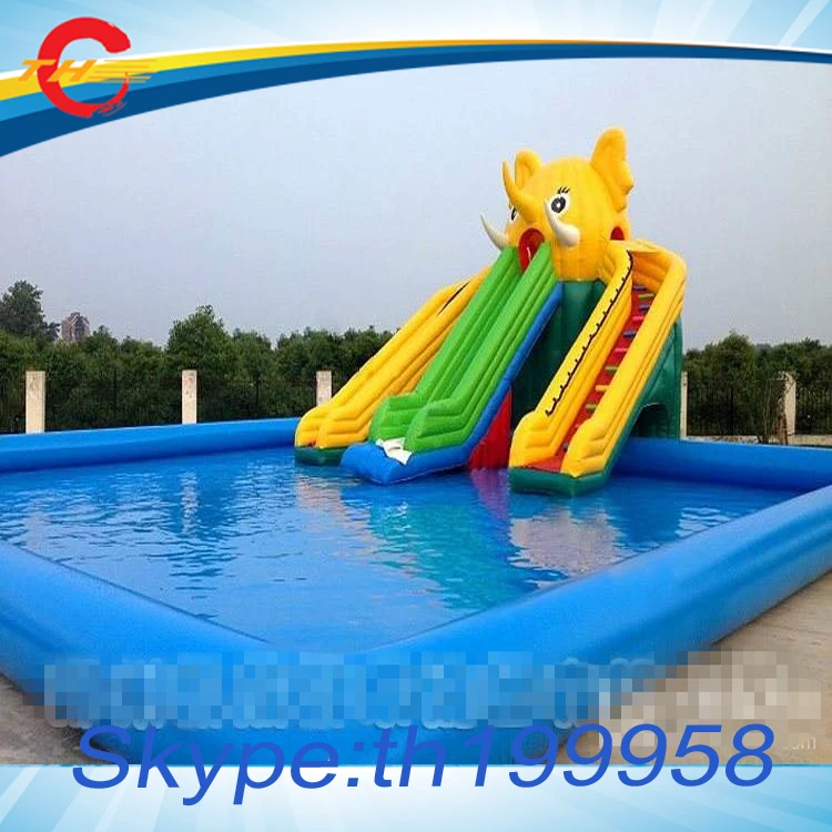 free air shipping to door,commercial giant Inflatable water Slide with ...