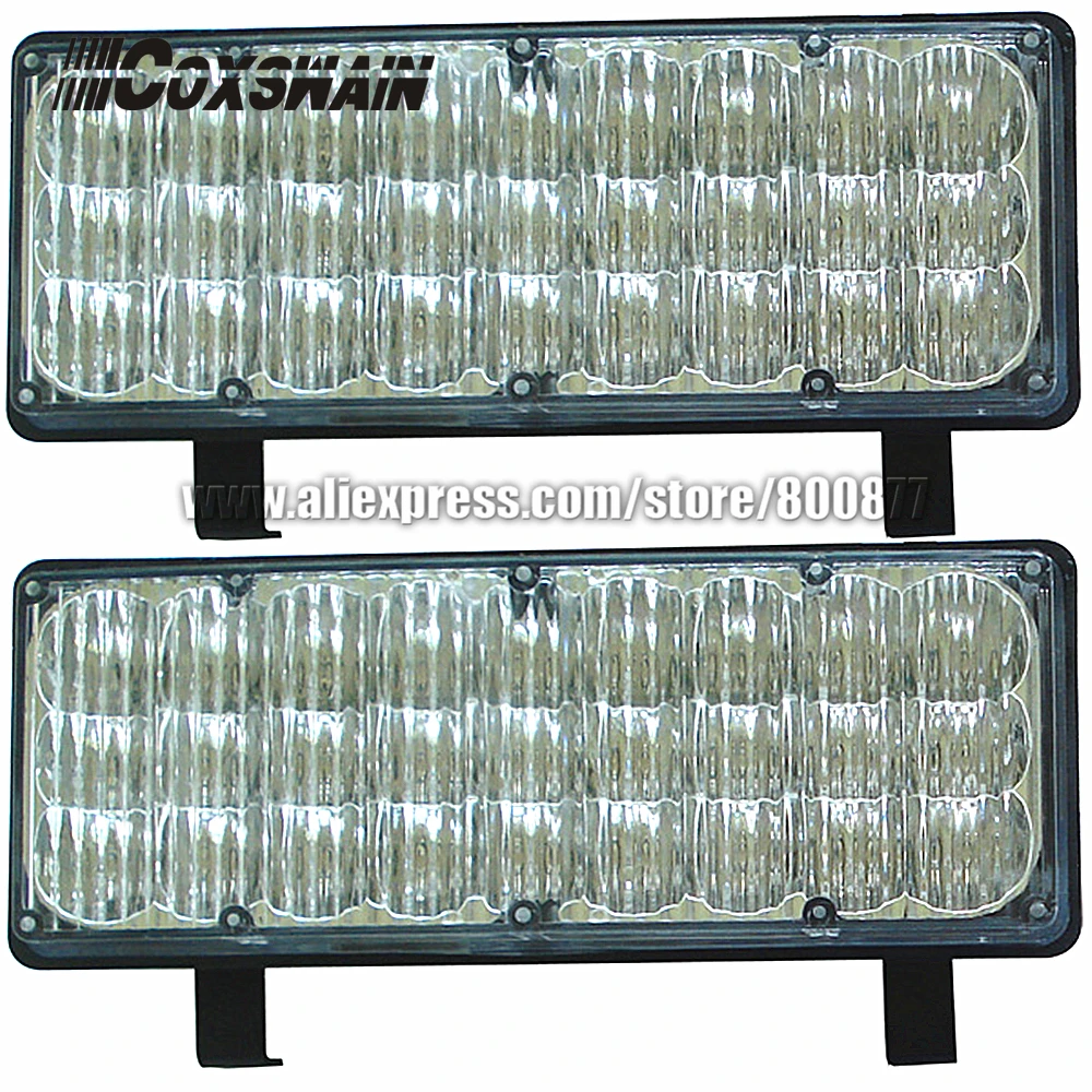 LED-External-Grill-Light-for-car-54pcs-LEDs-High-brightness-waterproof ...