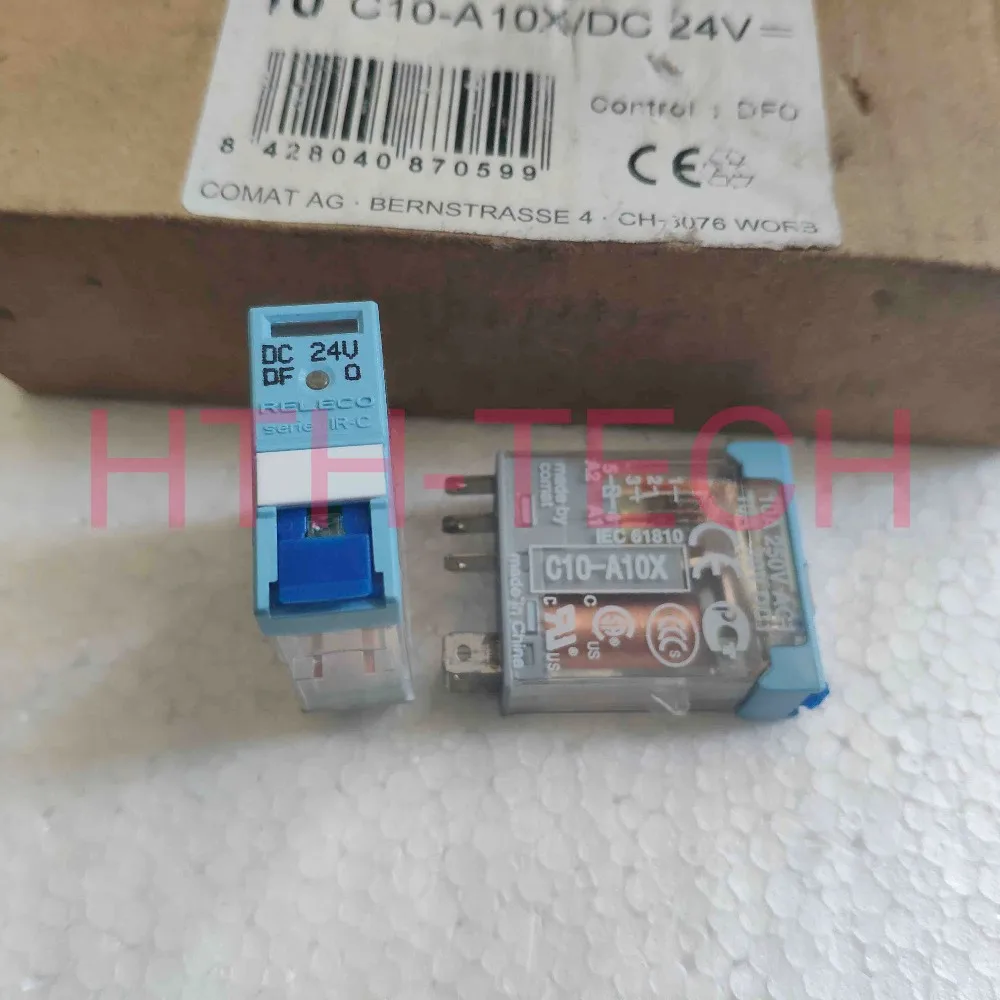 C10 A10X DC24V Power Relay 10A 250VAC 24VDC 5 Pins-in Relays from Home ...