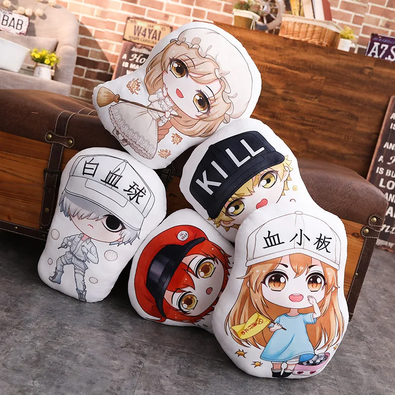 Cartoon Anime Movie Lint Toys Pillow Cushion Soft Plush Stuffed Figure ...