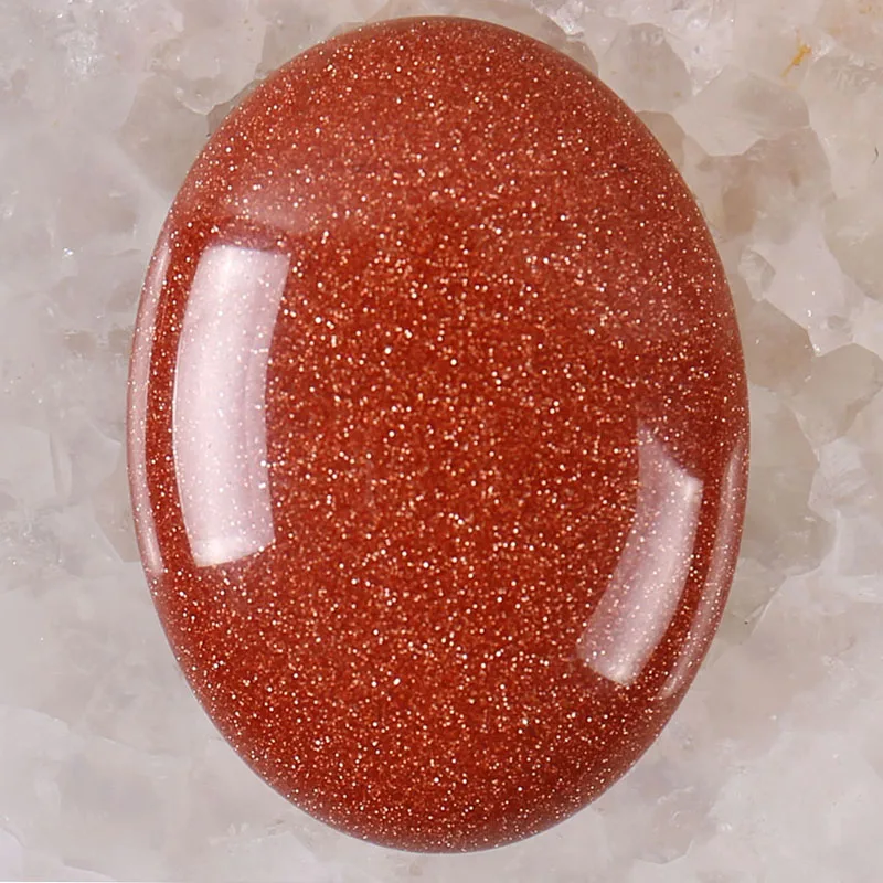 40x30MM Golden Sandstone Stone Oval Cabochon CAB GEM Jewelry Making ...