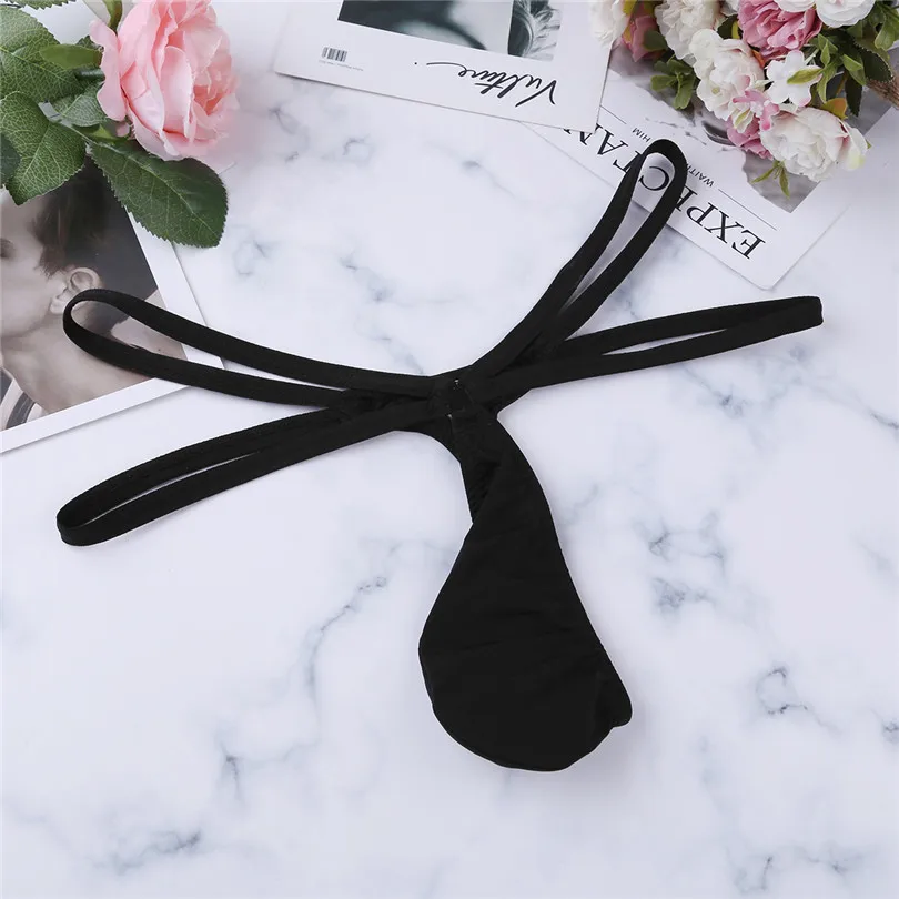 IEFiEL hommes Lingerie homme Double taille sangles poche de renflement ...