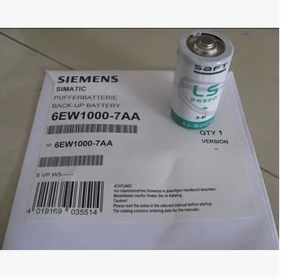 Genuine original SL 770 3.6 V 6EW1000 7AA S5 PLC bateria de lítio 15, A ...