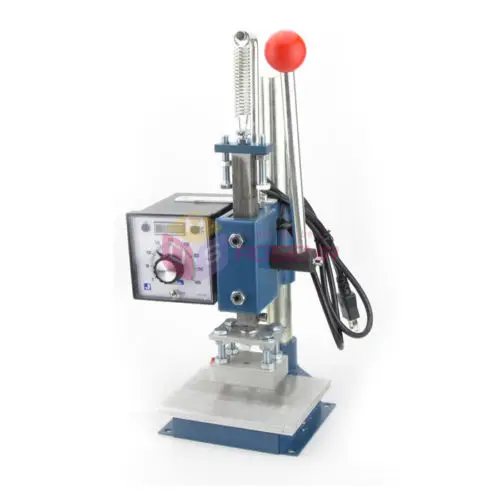 110V Manual Stamping Machine,Leather Printer,Creasing Machine,Hot Foil ...