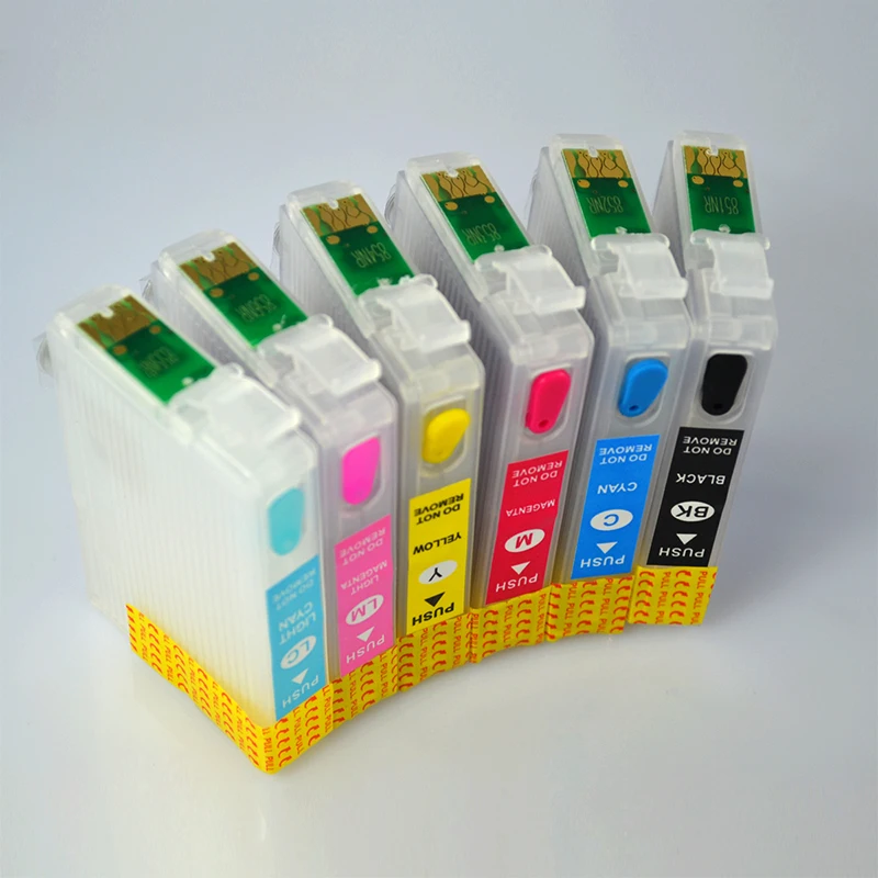 Vilaxh T0791 Nachfüllbare Tinten Patronen Für Epson Stylus Photo 1400 ...