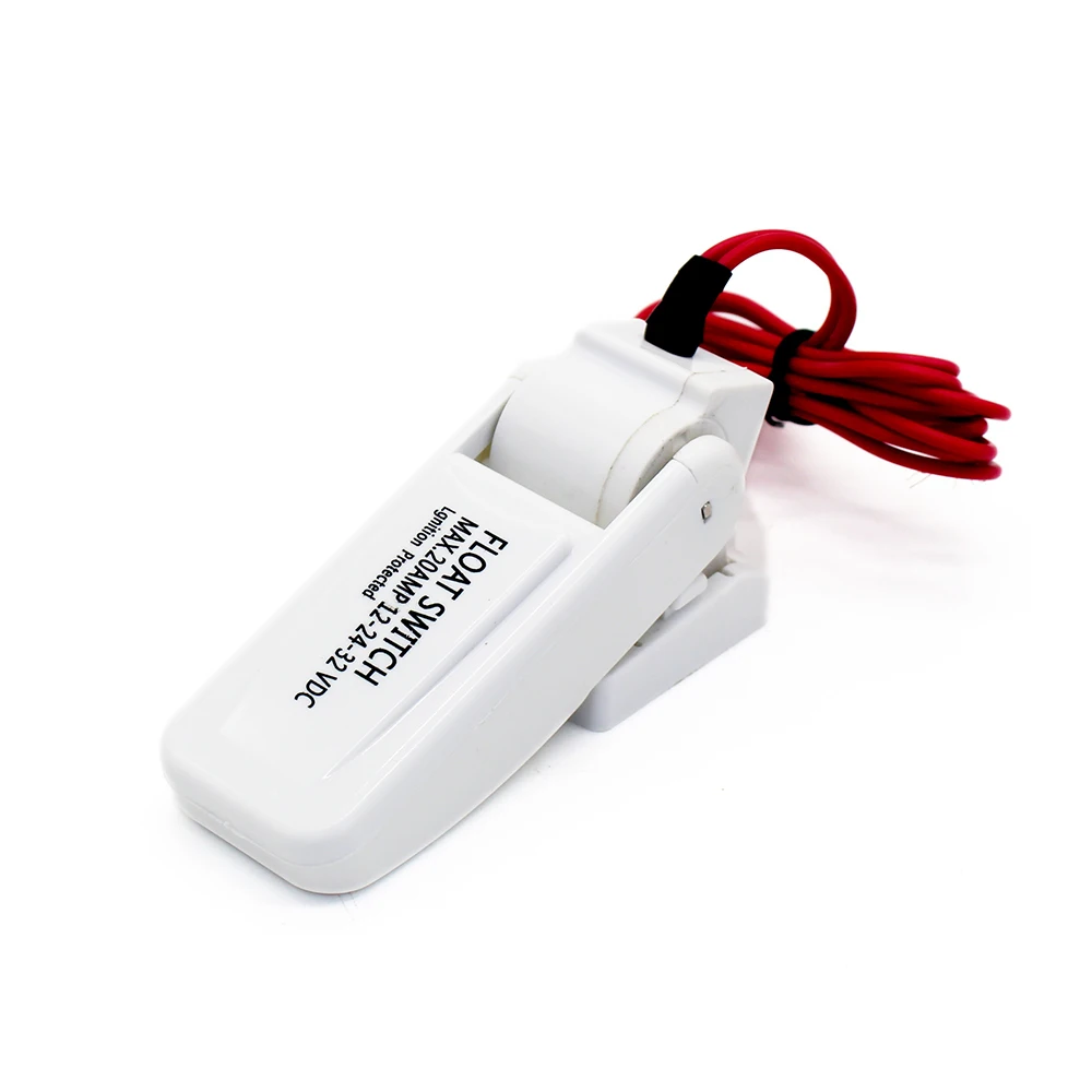 Dc 12v 24v Flow Sensor Float Switch For Boats Bilge Pump Automatic ...