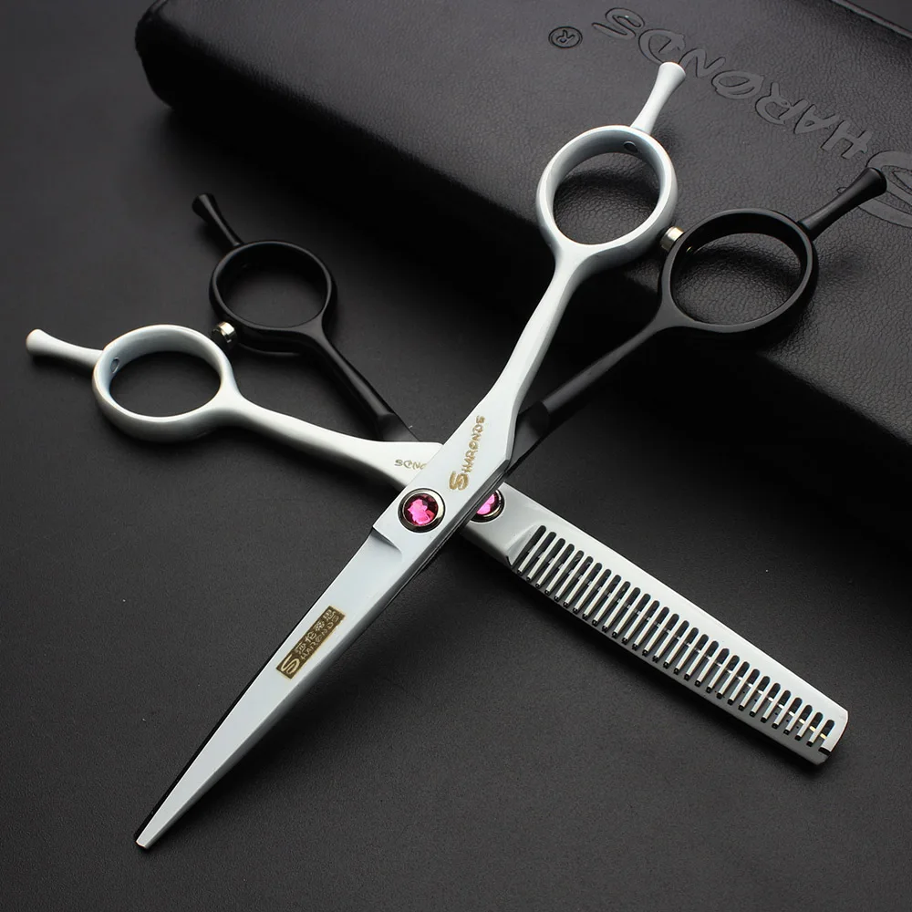 Hair salon professional hairdressing scissors set 5.5 inch personality ...