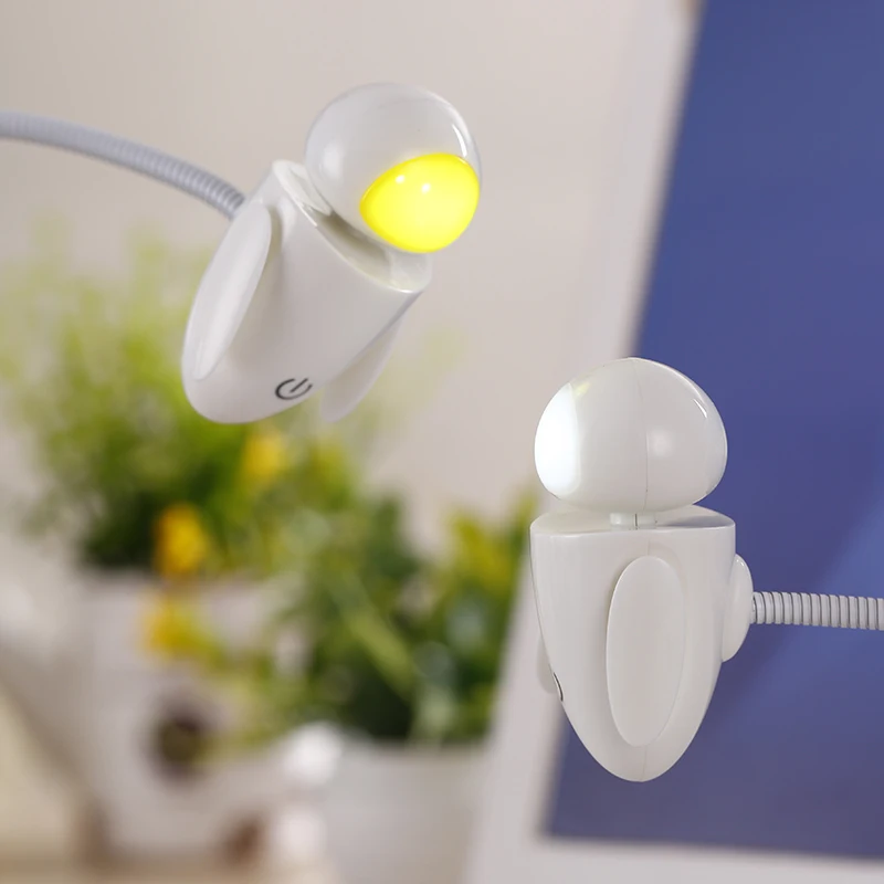 1 Piece DC 5V Flexible Portable Mini Robot USB LED Projector Night ...