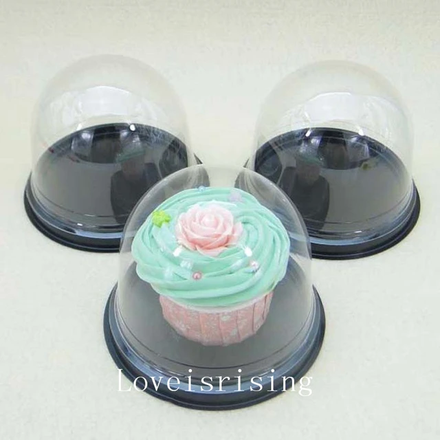 Plastic Cupcake Domes