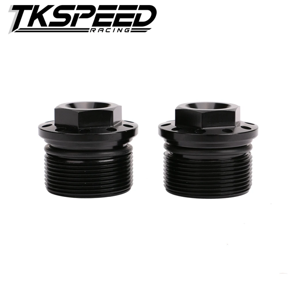 FREE SHIPPING Black Anodized Fork Tube Cap Bolt|sportster 883 black ...