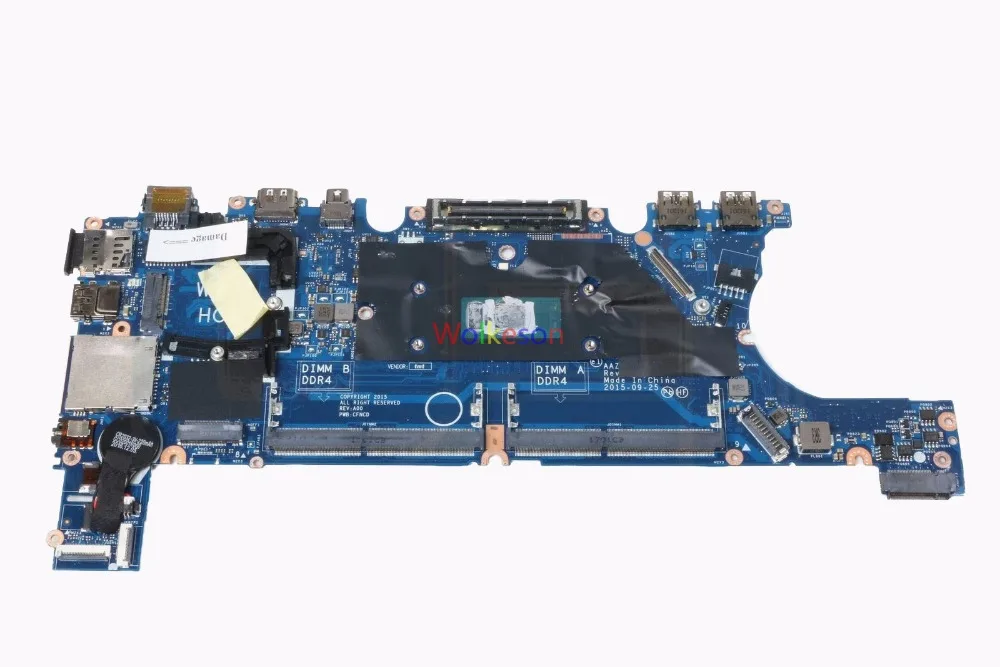 SHELI VOOR DELL Latitude E7270 Laptop Moederbord W/I7 6600U CPU CN ...
