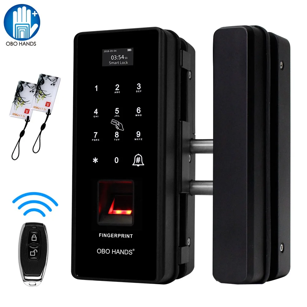 OBO HANDS Smart Fingerprint Door Lock Biometric RFID Electric Password ...