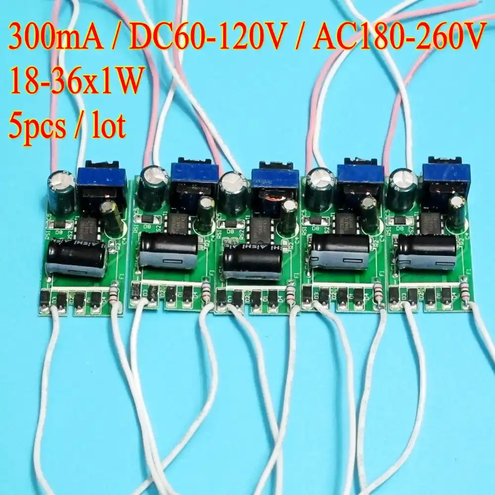 300mA DC105V 150V 36 50W Led Driver 36W/38W/40W/42W/44W/45W/46W/48W/50W ...