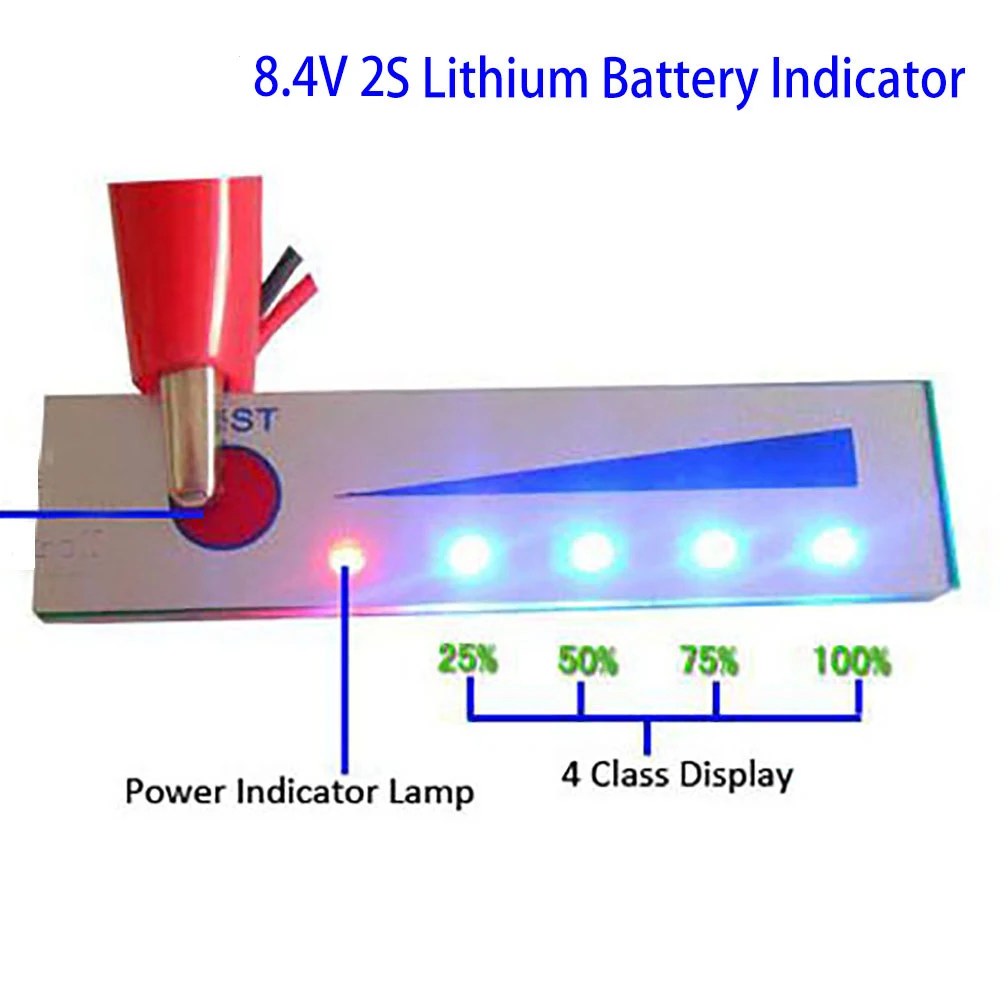 Monday Kids 12V 24V 36V LCD Digital Battery Capacity Monitor Panel ...
