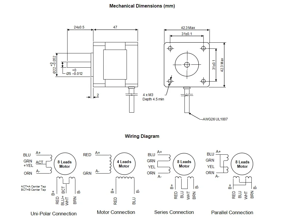 17HS4401S Datasheet(2/3 Pages) ETC 17HS4401S Stepper Motor, 43% OFF