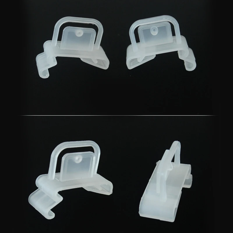 100pcs Pvc Plastic Sign Display Clip Holder In Supermarket Or Retail To ...