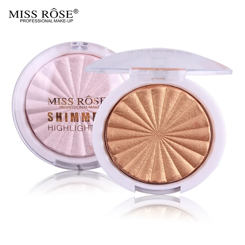 3D Shimmer Shine Powder Highlighter Palette Face Base Illuminator ...