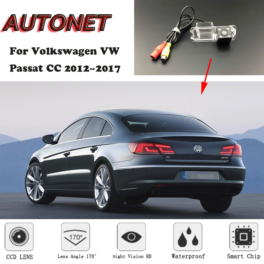 AUTONET-Backup-Rear-View-camera-For-Volkswagen-VW-Passat-CC-2012-2013 ...