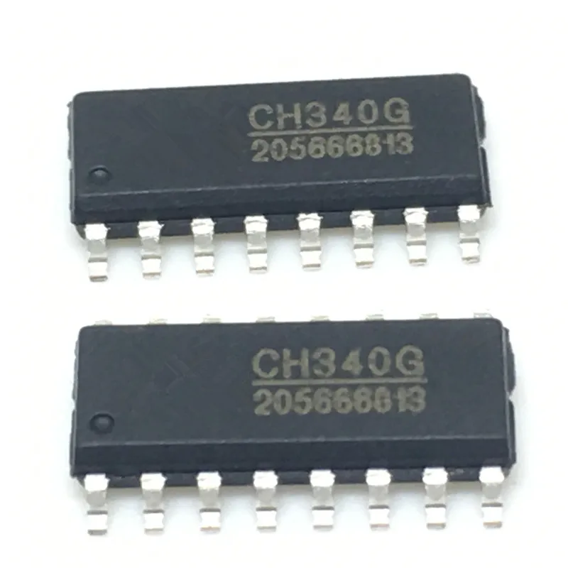 5PCS-Original-CH340G-IC-R3-Board-Free-USB-Cable-Serial-Chip-SOP-16 ...