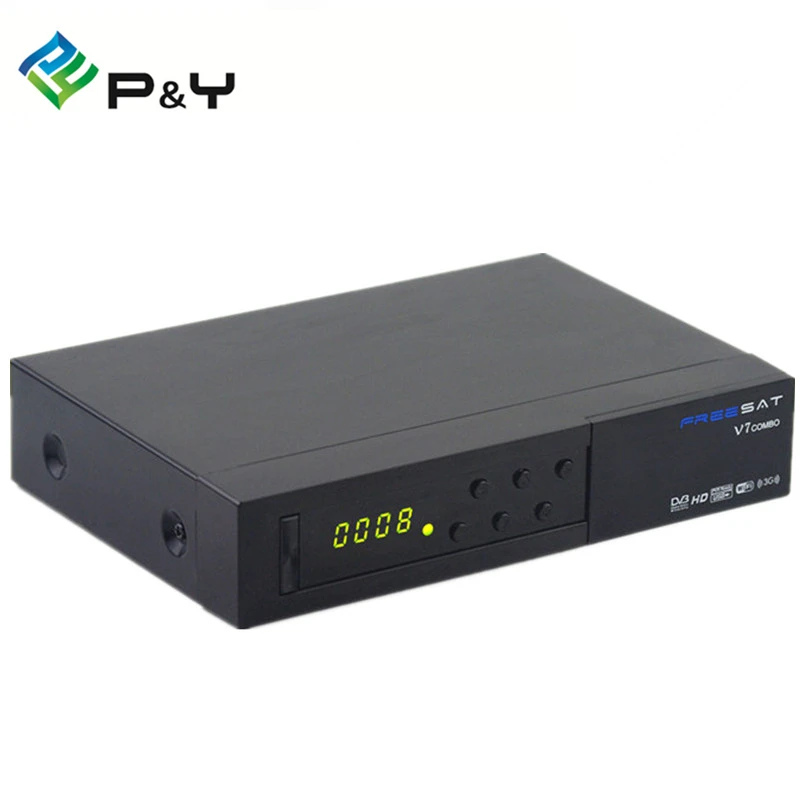 digital satellite receiverFreesat V7 combo FTA DVB S2 DVB T2 Satellite ...