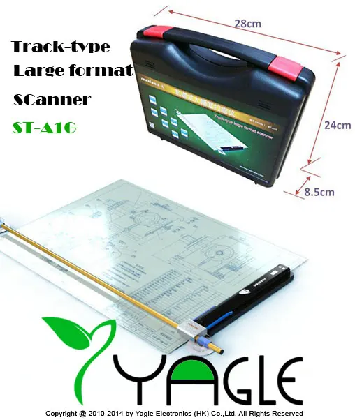 Senniao Scanner ST A1G Track Type Handy Portable Large Format Scanner ...