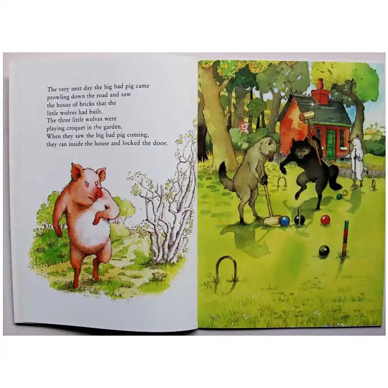 The Three Little Wolves And The Big Bad Pig